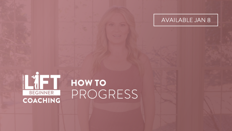 COACHING: How To Progress