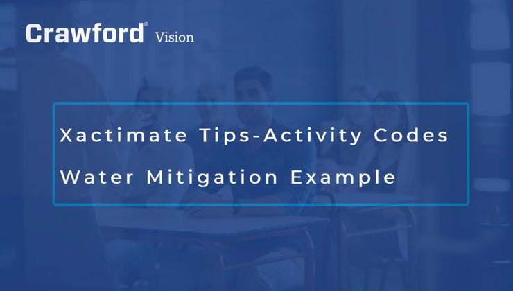 Tips For Activity Codes In Xactimate - Water Mitigation Estimate
