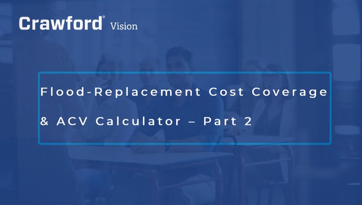 Flood - Replacement Cost Coverage & ACV Calculator - Part 2