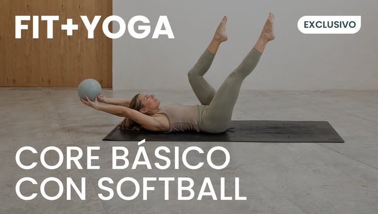 FIT+Yoga I Core básico con softball (30 min)