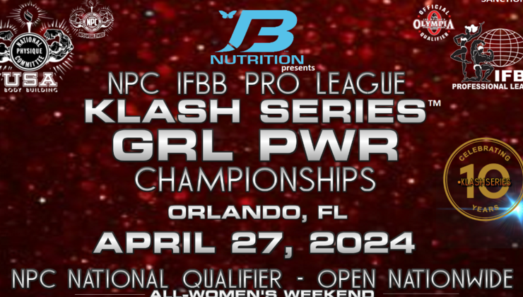 2024 IFBB /NPC KLASH SERIES GRL PWR