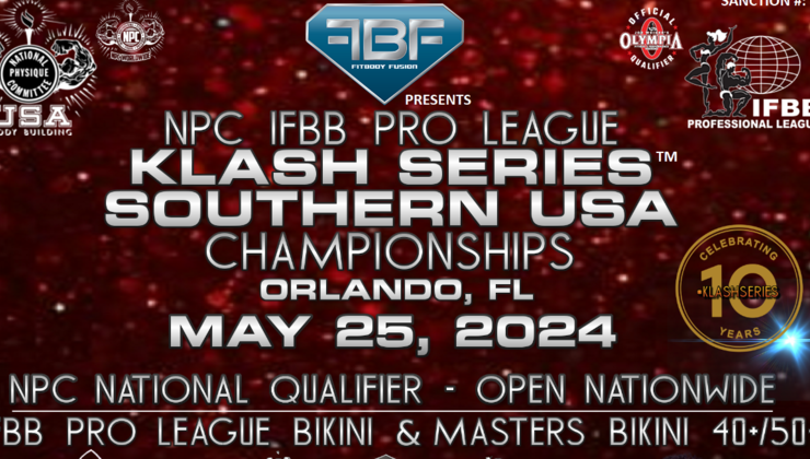 2024 NPC / IFBB PRO KLASH SOUTHERN USA