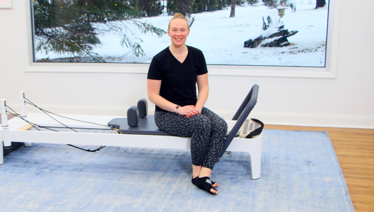 25 Minute Reformer Workout (video)