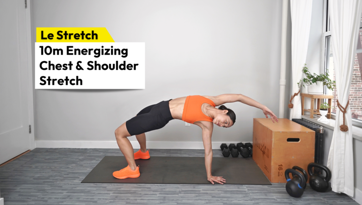 10 Minute Energizing Chest & Shoulder Stretch