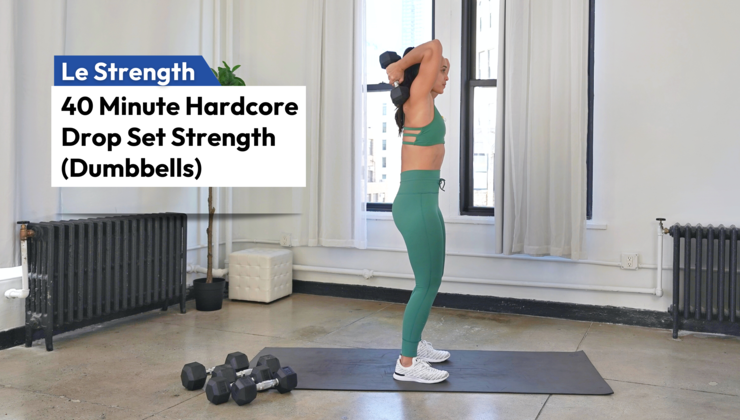 40m Hardcore Drop Set Strength [Dumbbells]