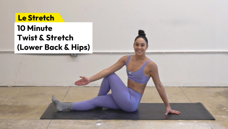 10m Twist & Stretch [Lower Back & Hips]