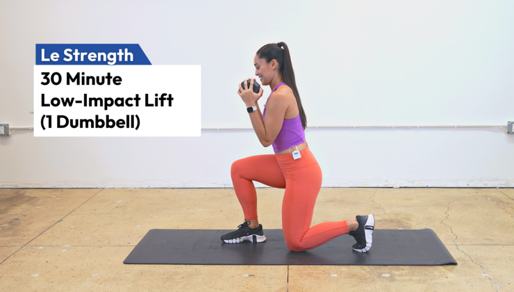 30 Minute Low-Impact Lift [1 Dumbbell]