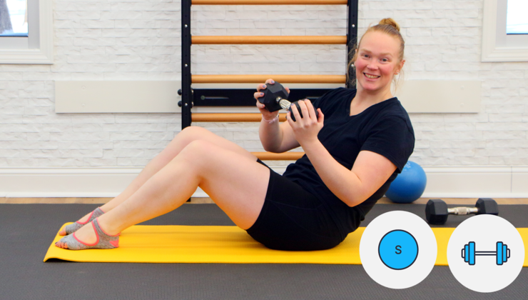 45 Minute Pilates Mat with Props Workout #3 (video)