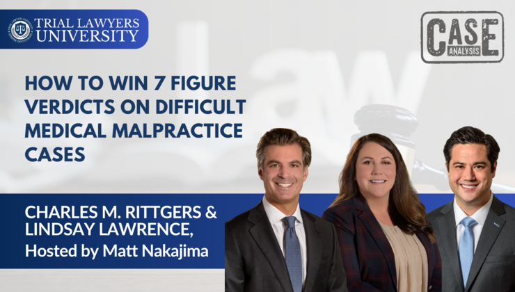 Trial Lawyers University | On Demand