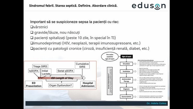 Sindromul Febril. Starea Septica. Definire. Abordare Clinica