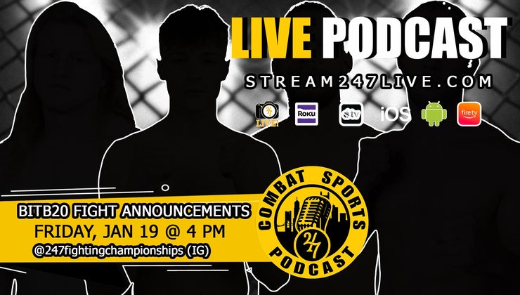 247 Combat Sports Podcast: Brawl in the Burgh 20 Fight Announcements ...
