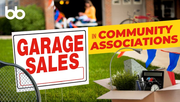 Garage Sales in Community Associations