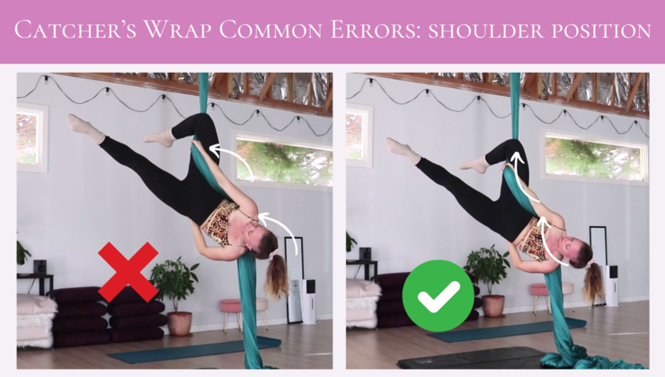 Catcher's Wrap Technique: Shoulder Position