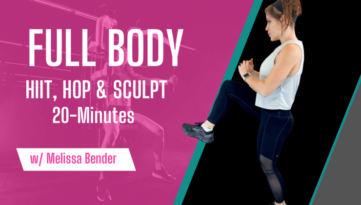 20-Minute Full Body Hiit: Hop & Sculpt