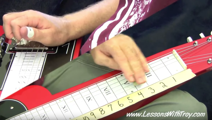Open D Lap Steel Basics - Vol. 4 - Movable Minor Pentatonic Scale ...