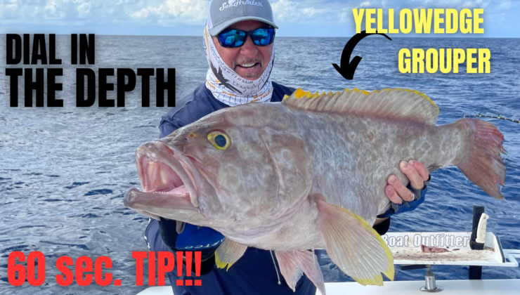 Deep Dropping Florida Keys Grouper Tilefish Fishing