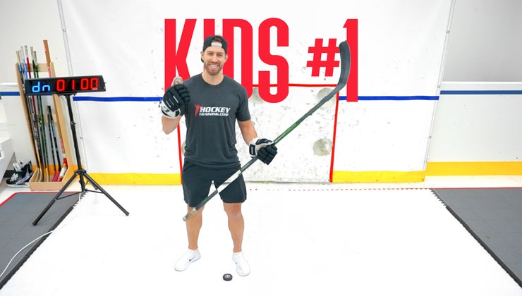 Kids Stickhandling Session for Beginners #1 (Ages 5-10) | Hockey Training