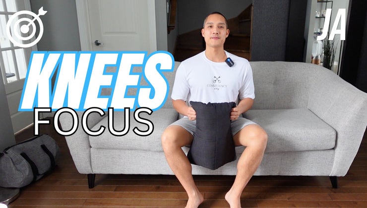 Gentle Beginner Knees Strength and Mobility Workout | Justin Agustin ...