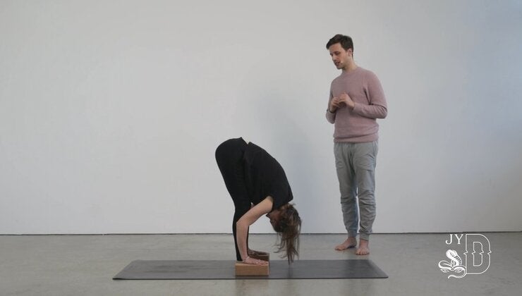 Jivamukti Basics Breakdown Uttanasana with Moritz Ulrich