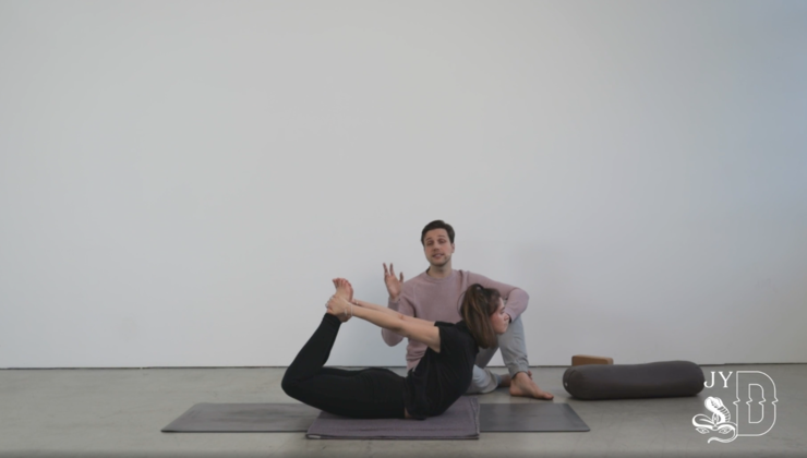Jivamukti Basics Breakdown Dhanurasana with Moritz Ulrich