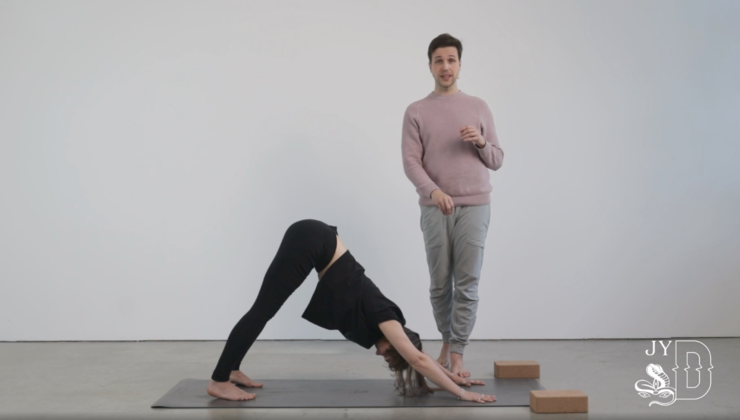 Jivamukti Basics Breakdown Adho Mukha Svanasana with Moritz Ulrich
