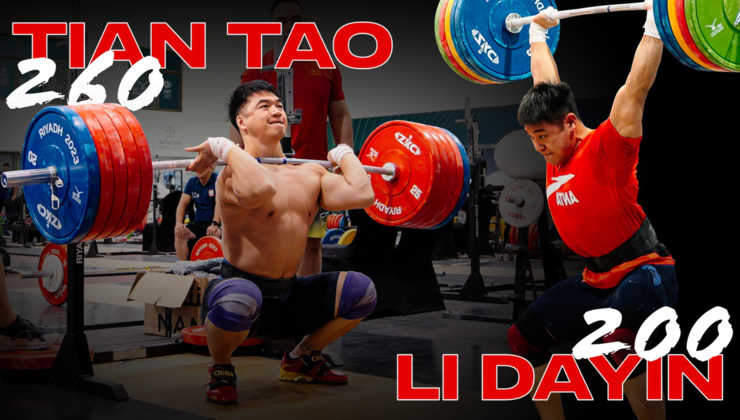 Li Dayin And Tian Tao Go Heavy With Team China!
