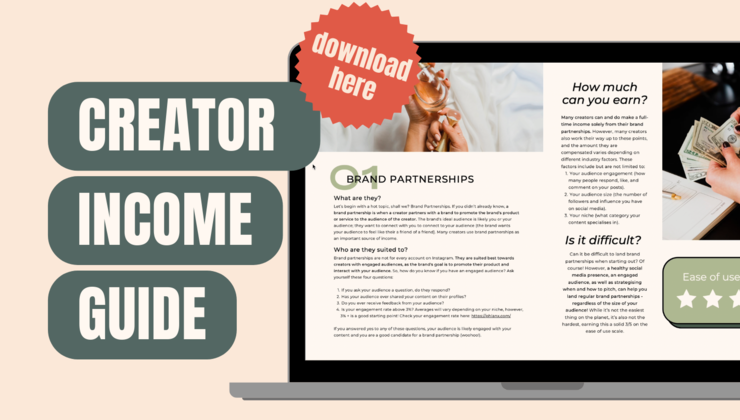 Creator Income Guide