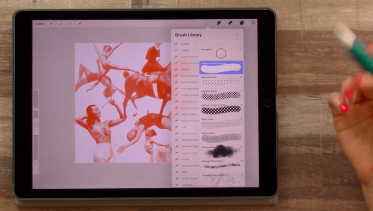 Collages on Your iPad in Procreate