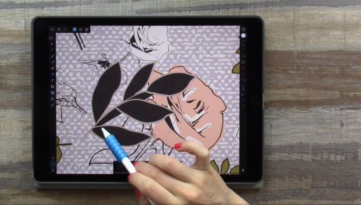 iPad Surface Design in Affinity