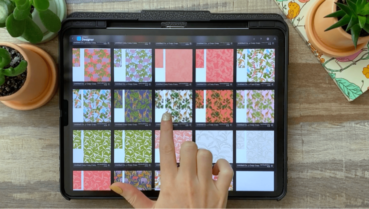 Repeat Patterns for Print-On-Demand