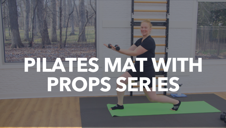 Pilates Mat with Props Series