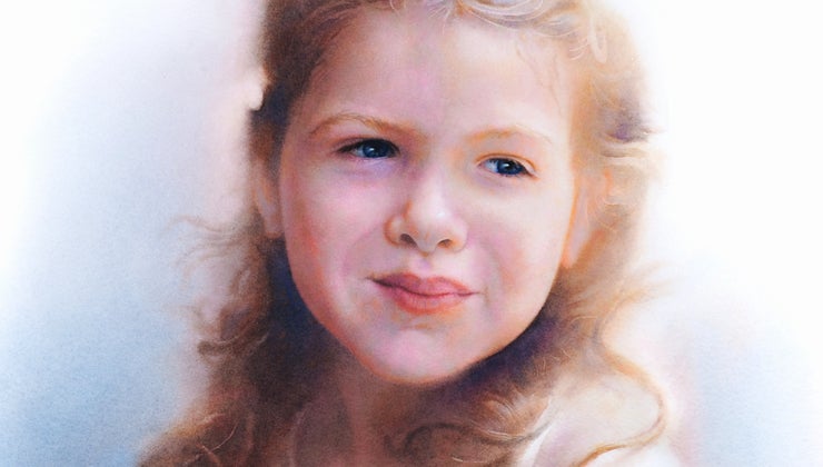Portrait of Harper | Dylan Scott Pierce Online Watercolor Classes