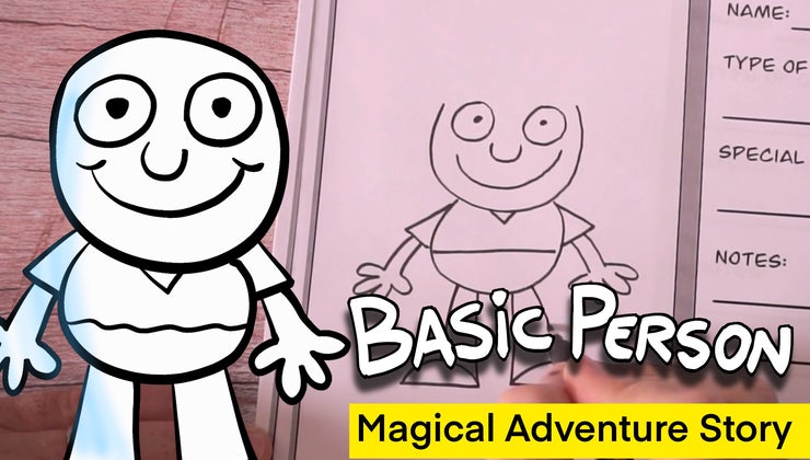 Magical Adventure- basic person | Harptooniacs