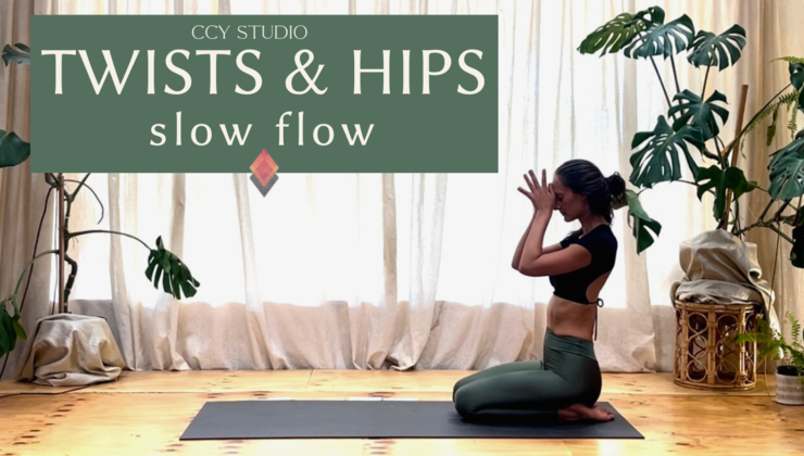 A Slow Flow ~ Twists & Hips w/ Kimberly Erin | CCY Studio