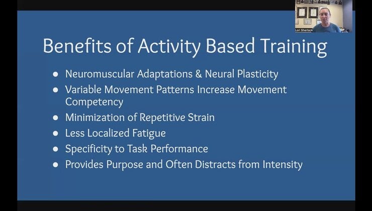 Coach Tip 48 Activity Based Training