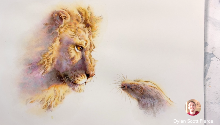 Ink And Watercolor Preparation | Dylan Scott Pierce Online Watercolor ...