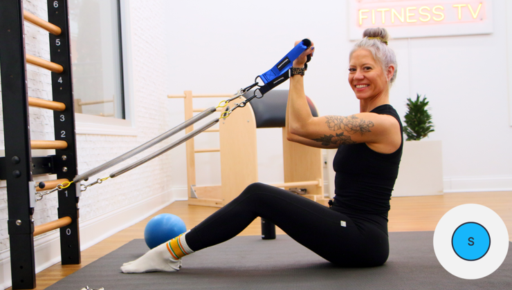 Guns and Buns on the Spring Wall Workout #5 (video)