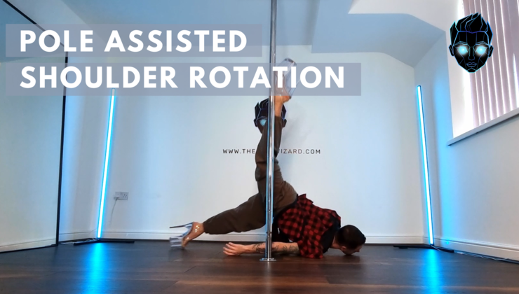 Pole Assisted Shoulder Rotation | The Pole Wizard