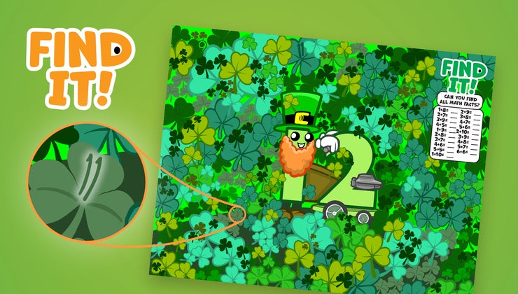 Kids Club | Find It! | Meet the Math Facts "12"