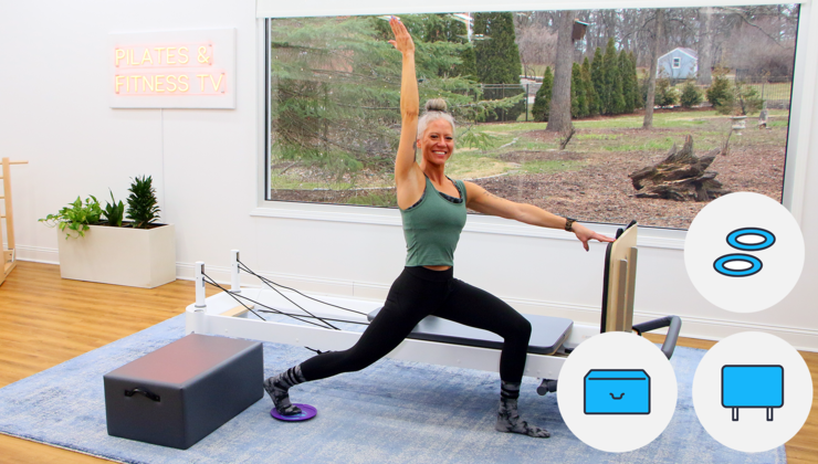 Reformer Jumpboard Series Beginner Workout #5 (video)