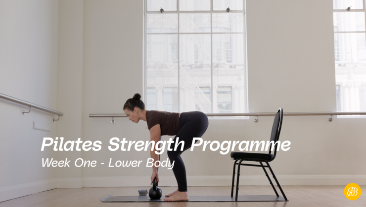 6-Week Pilates Strength Training Programme - Week 1 Lower Body | Barre ...