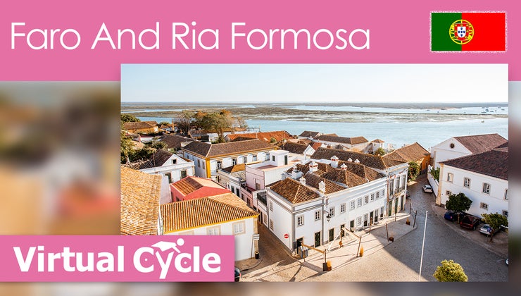 4K Virtual Cycle Rides - Faro and Ria Formosa - Portugal | Virtual ...