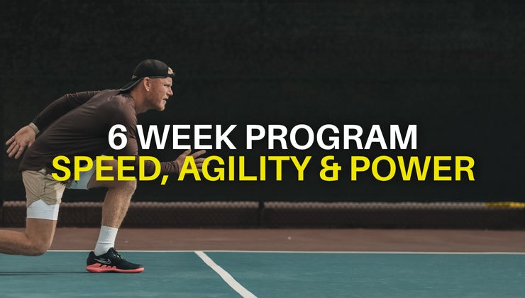 6-Week Tennis Improvement Program: Speed, Agility, & Power