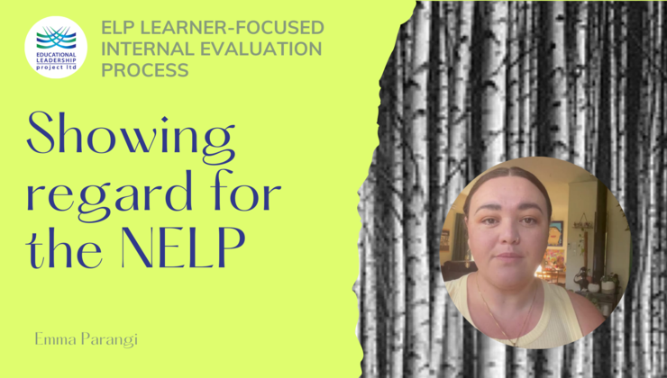 ELP Internal Evaluation - Showing Regard For The NELP | Educational ...