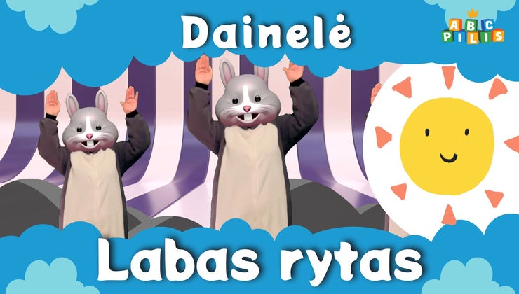 Labas rytas (Dainelė) / video + karaoke ir dainelės žodžiai ...