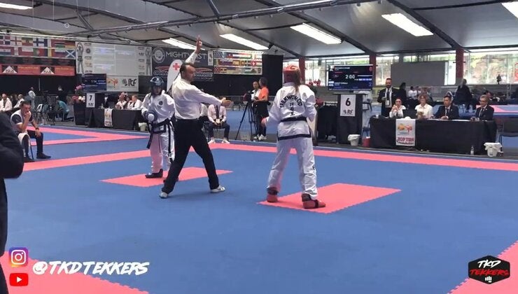 Louise Mccaugh Vs Camila Canut _ Itf Taekwon-Do World Championships 2019 | TKD Tekkers