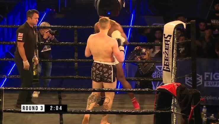 Barry Hartshorn Vs Jack Briggs - 82.5kg Muay Thai - Diamond Fight