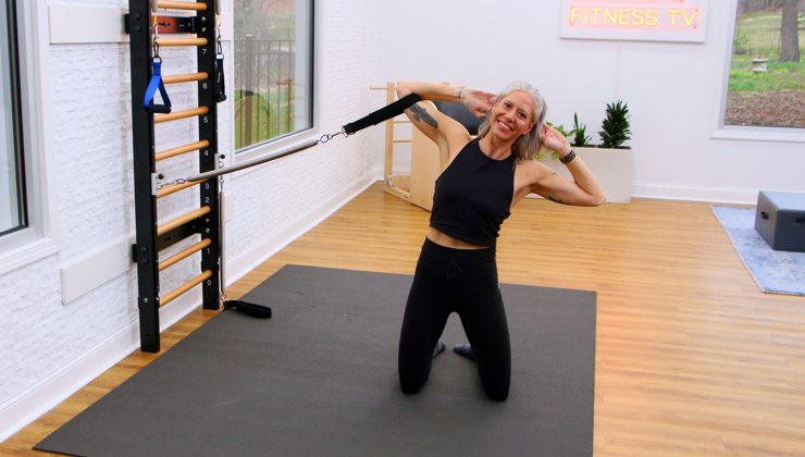 Guns and Buns on the Spring Wall Workout #10 (video)