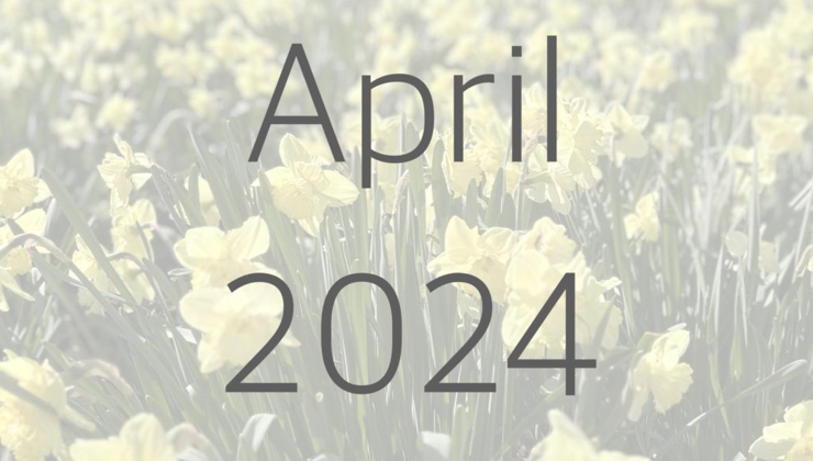 April Movement calendar 2024