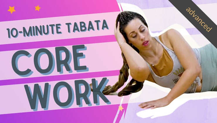 Core Work: 10-minute Tabata Practice with Bevin Victoria